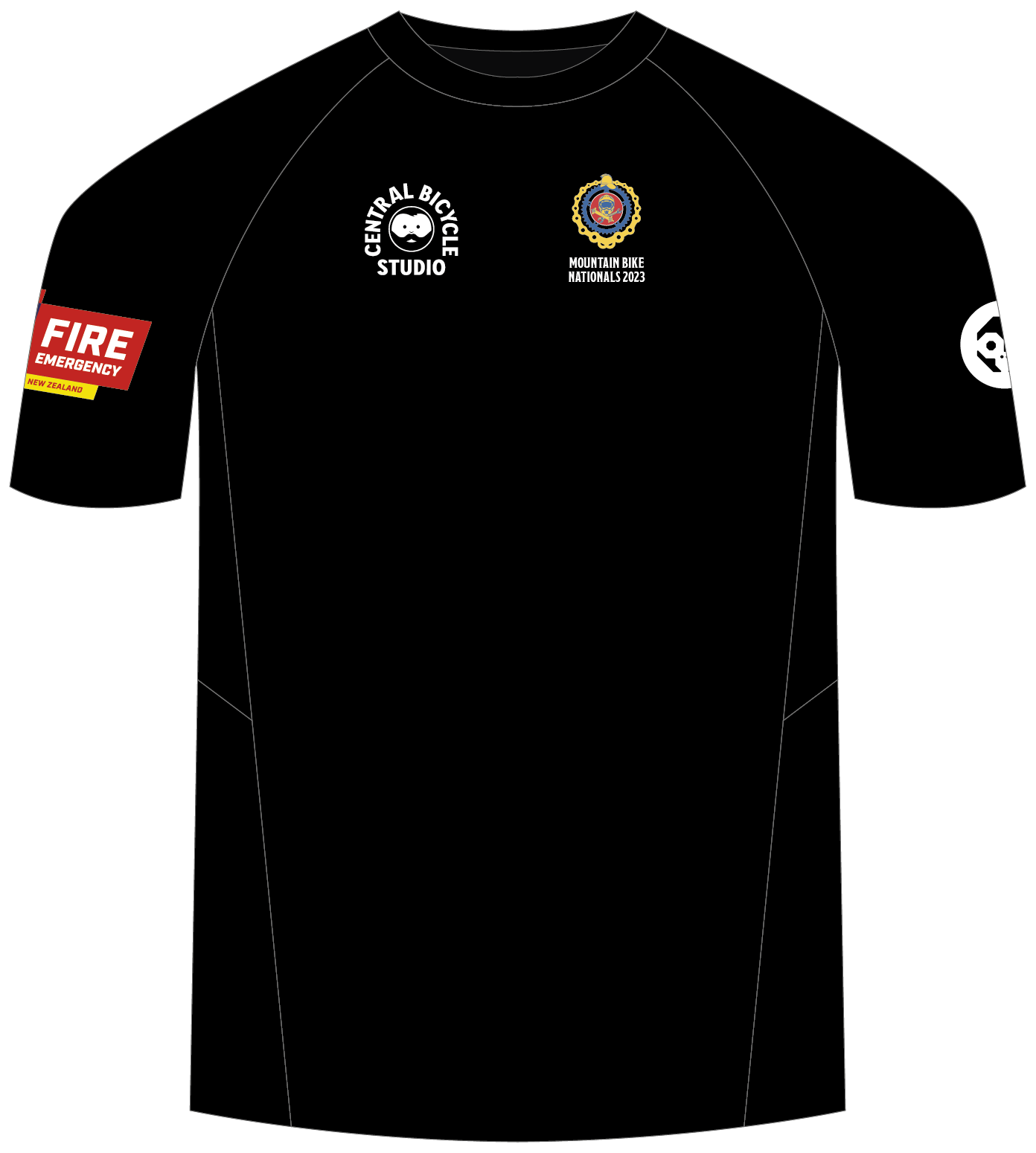 FENZ 2023 MTB Nationals tech tee - PREMIUM UPGRADE – GREENMONKEY VELO