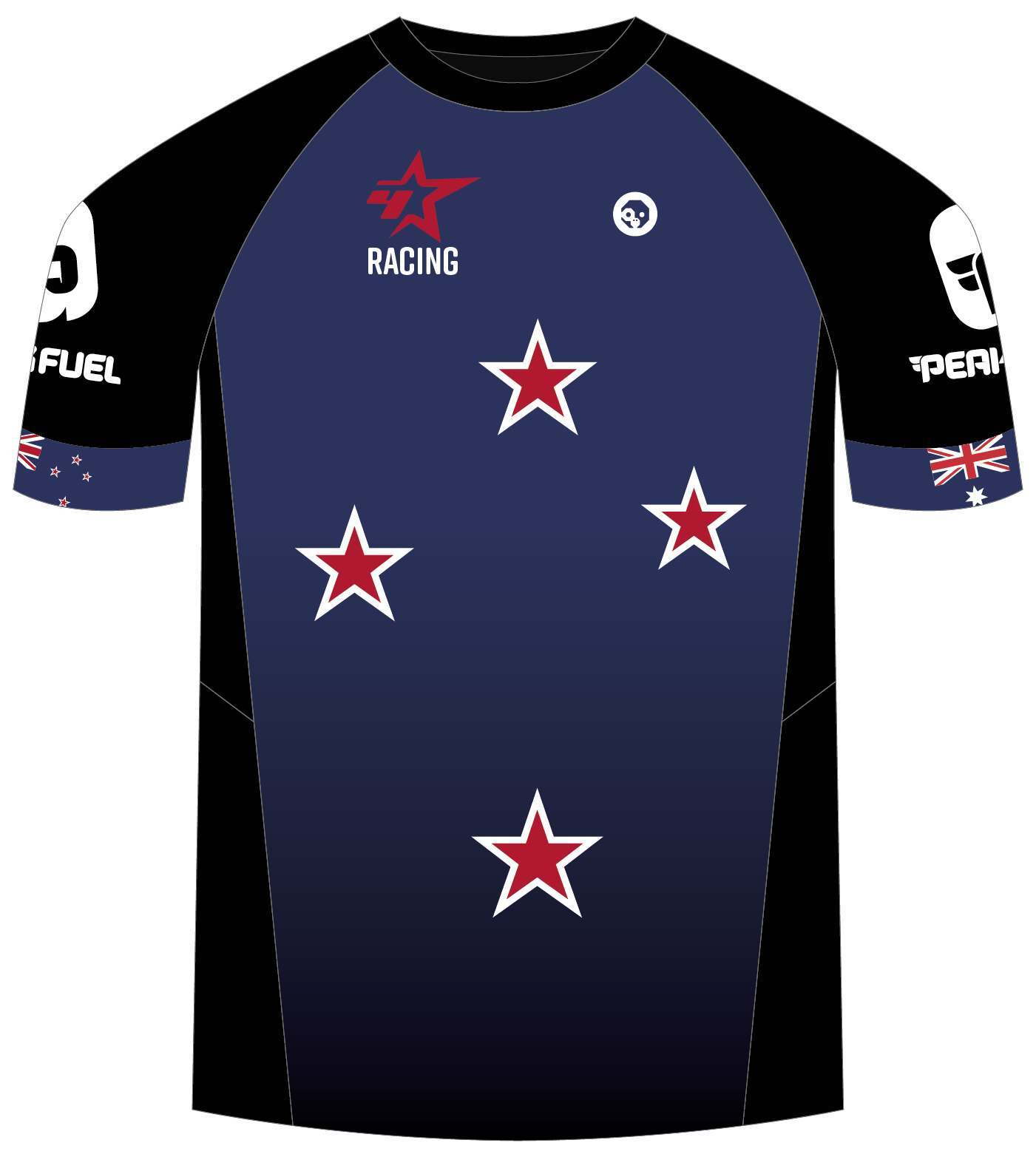 Four Star Racing Tech T-shirt – GREENMONKEY VELO