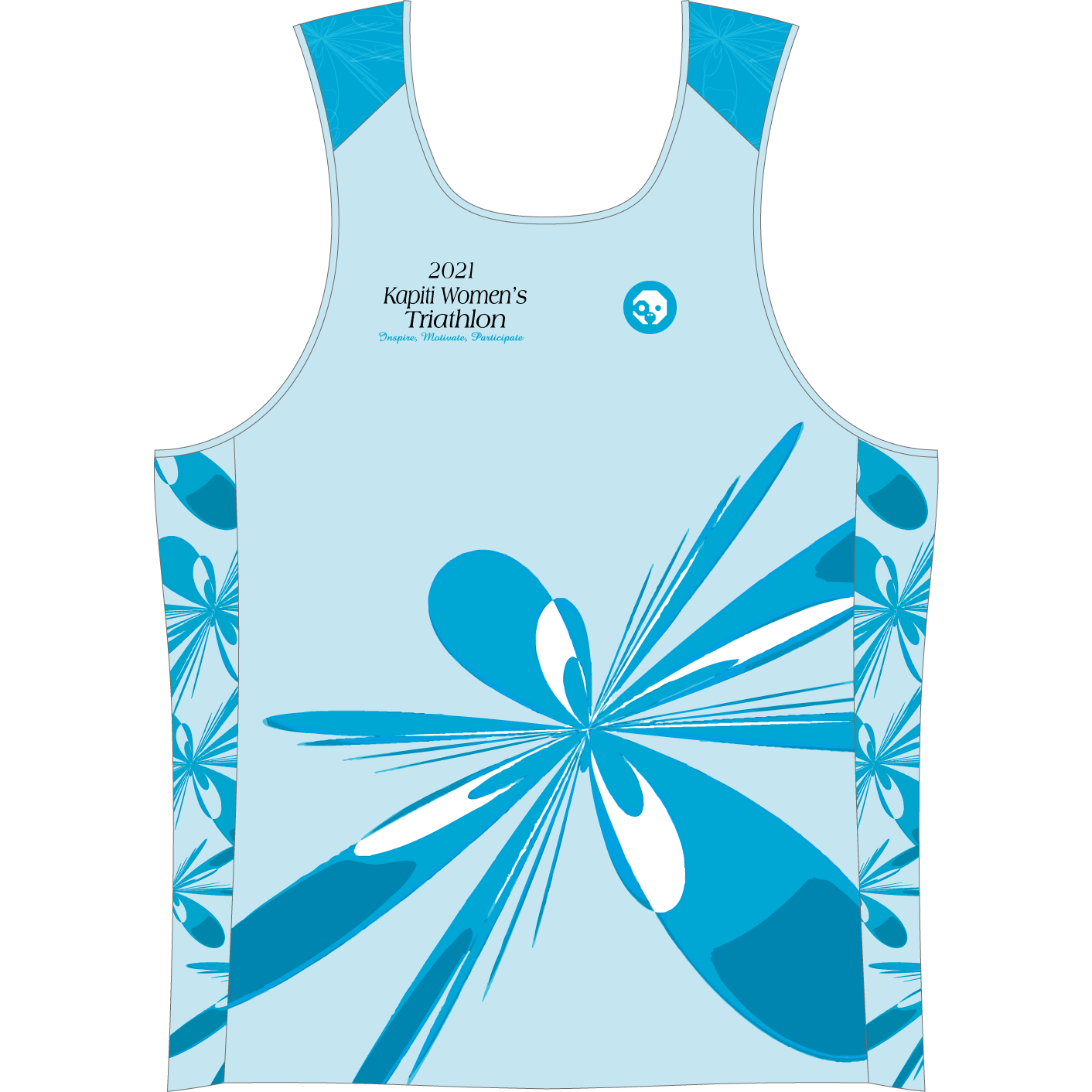 Kapiti Coast Tri Womens Singlet – GREENMONKEY VELO